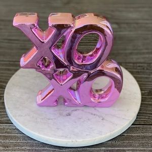 Boutique | Accents | Xoxo Love Fluorescent Handmade Ceramic Home Decor ...